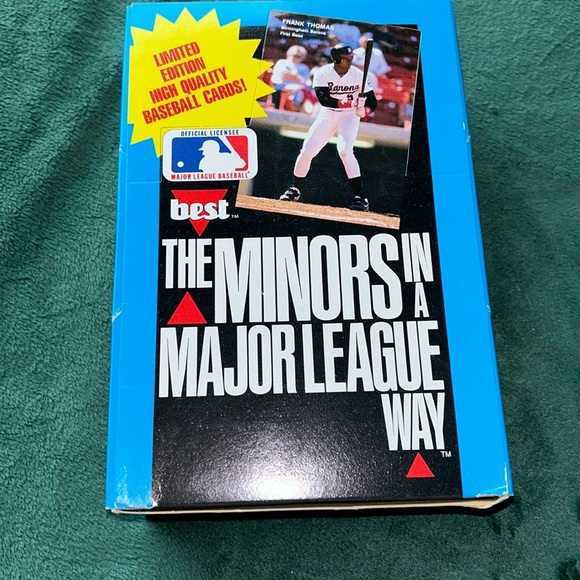 Best Minors | Other | 99 Best Minor League Baseball Box 36 Packs Frank ...